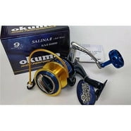 Okuma Convector Star Drag Line Counter 4.0:1 Conventional Fishing Reel ...