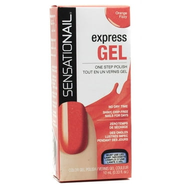 SensatioNail Express Gel Nail Polish (Red), I'm so Bord-eaux, 0.33 fl ...
