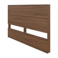 Nexera Full Size Panel Wood Headboard, Walnut - Walmart.com