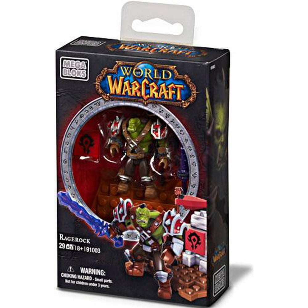 Mega Bloks World of Warcraft Faction Packs Ragerock Set - Walmart.com ...