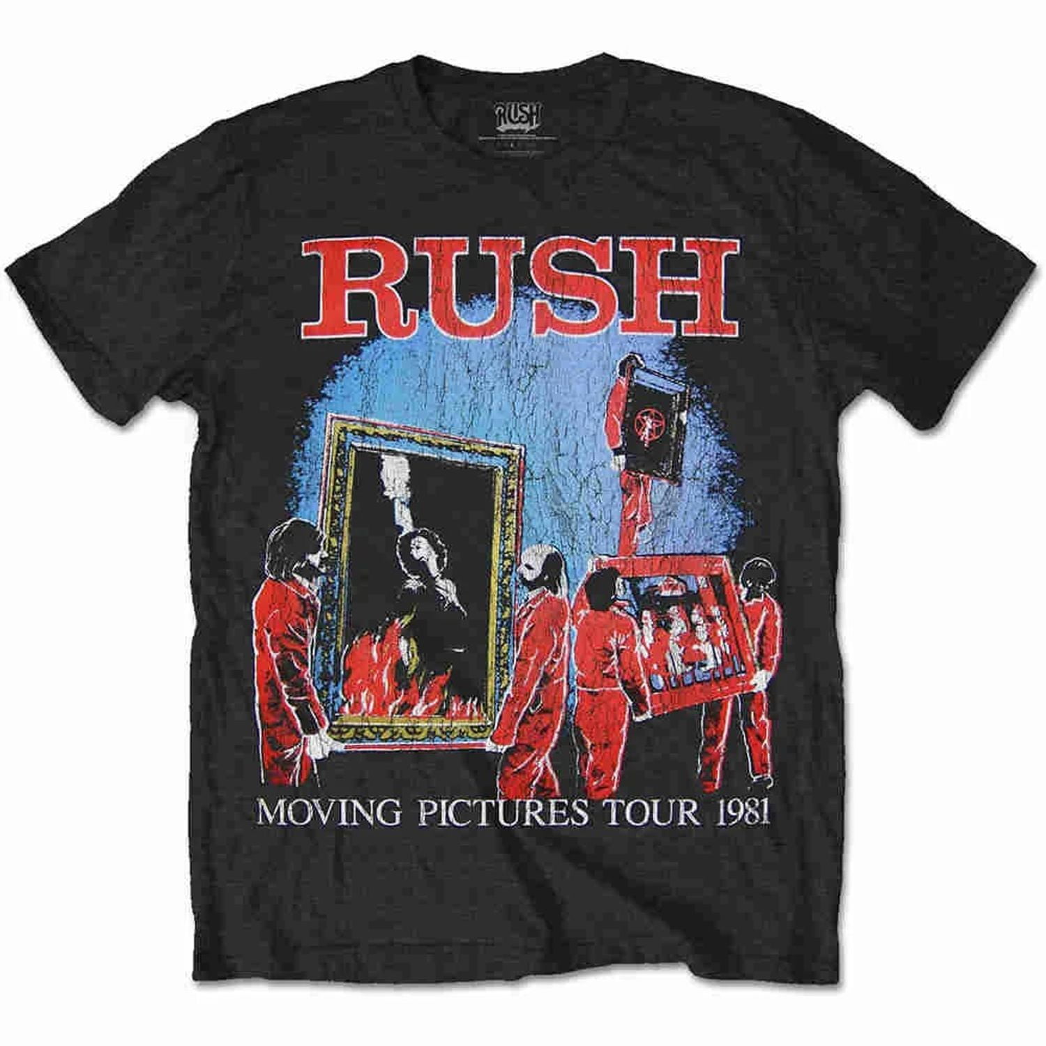 Click here for Rush Adult 1981 Tour Back Print T-Shirt M prices