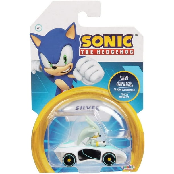Sonic the Hedgehog Team Racing Silver Die-Cast Vehicle - Walmart.com