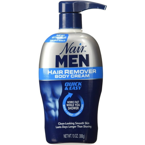 Nair For Men Hair Removal Body Cream 13 oz (Pack of 2) - Walmart.com ...