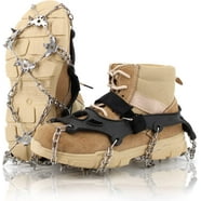 Eagle Claw Adult Ice Buckle Cleats with Black Boot Strap - Walmart.com