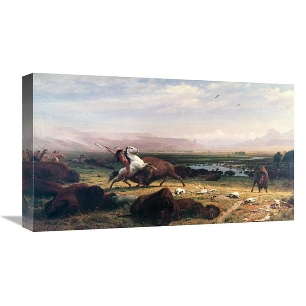22 in. Last of the Buffalo Art Print - Albert Bierstadt - Walmart.ca