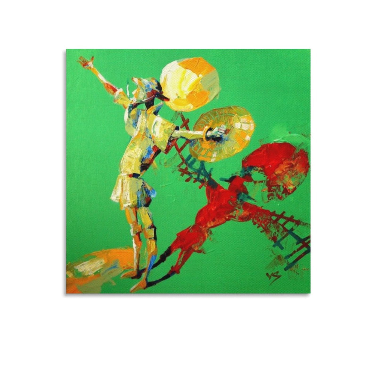 Póster de pintura de Don Quijote de Picasso (16), póster artístico en ...