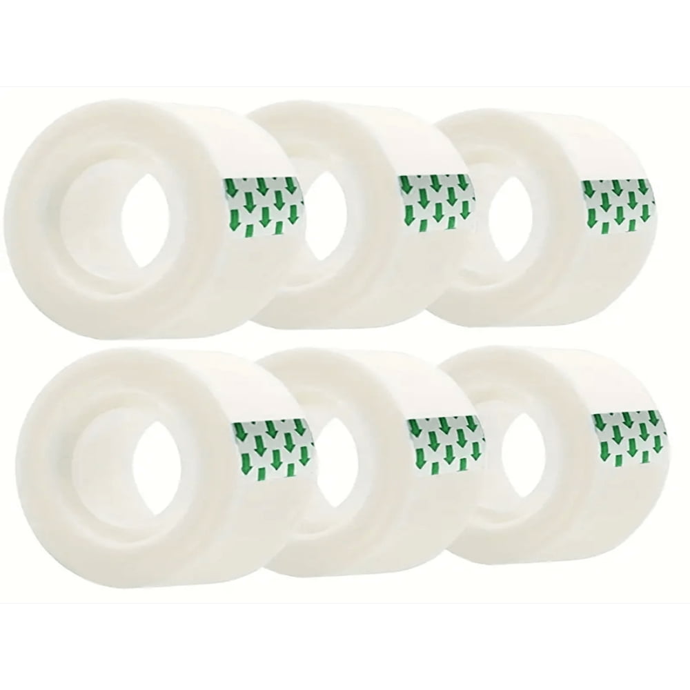 Click here for Yoptop 6 Rolls Of Stationery Tape White Transparen... prices