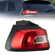 Xprite Defender Series LED Tail Light Assembly with Smoke Lens For Jeep ...