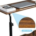 Winado Side Table Rolling Computer Desk Stand Coffee Sofa End Cart ...