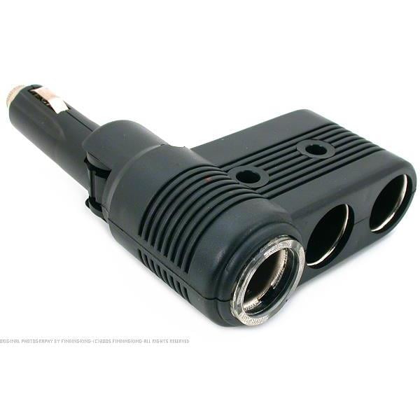 3-Way Multi Socket Converter Cigarette Lighter Splitter - Walmart.com ...