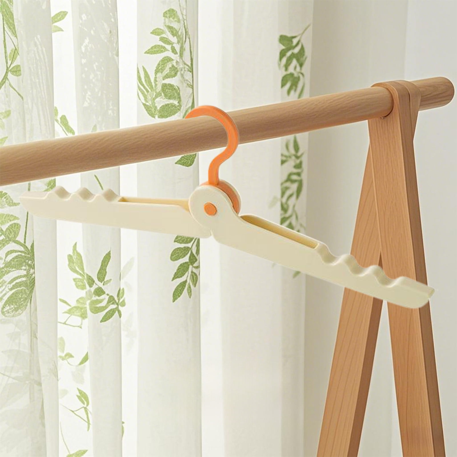 Percha de ropa plegable Organizador portátil para ahorrar espacio ...