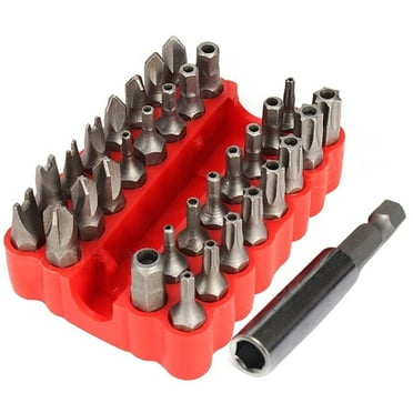 11 Piece T8H-T40H Torx Security Bit Set - Walmart.com