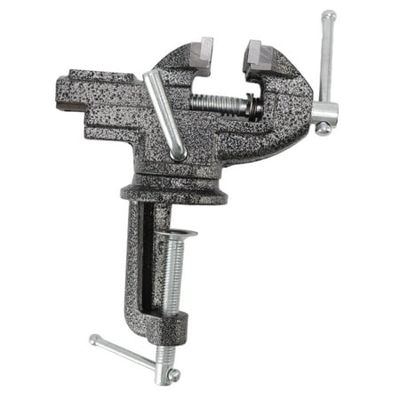 Clamp On Bench Vise, Prevent Slip 360 Degree Rotating Universal Table ...