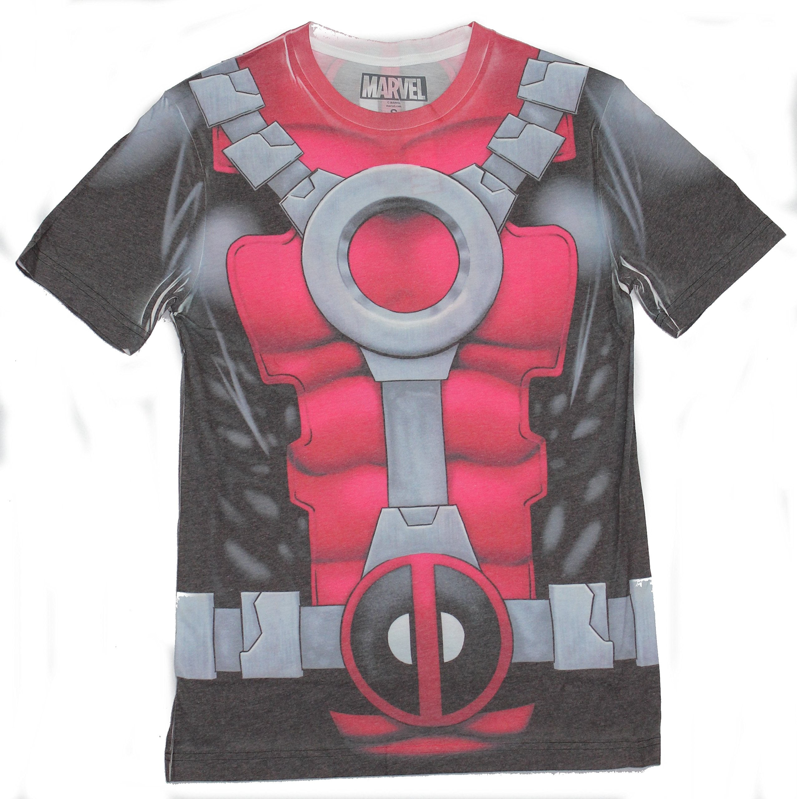 Deadpool Mens T-Shirt - Full Costume Front Sublimation - Walmart.com