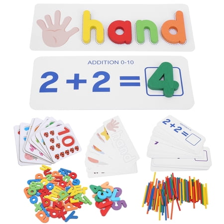 Letter Toy, Vivid Pictures Number Puzzle Toys, Cute Beautiful For Early ...