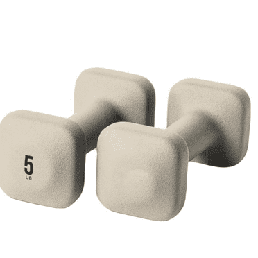 Signature Fitness Hex Dumbbells Strength Workout Equipment Set, 30 lbs ...