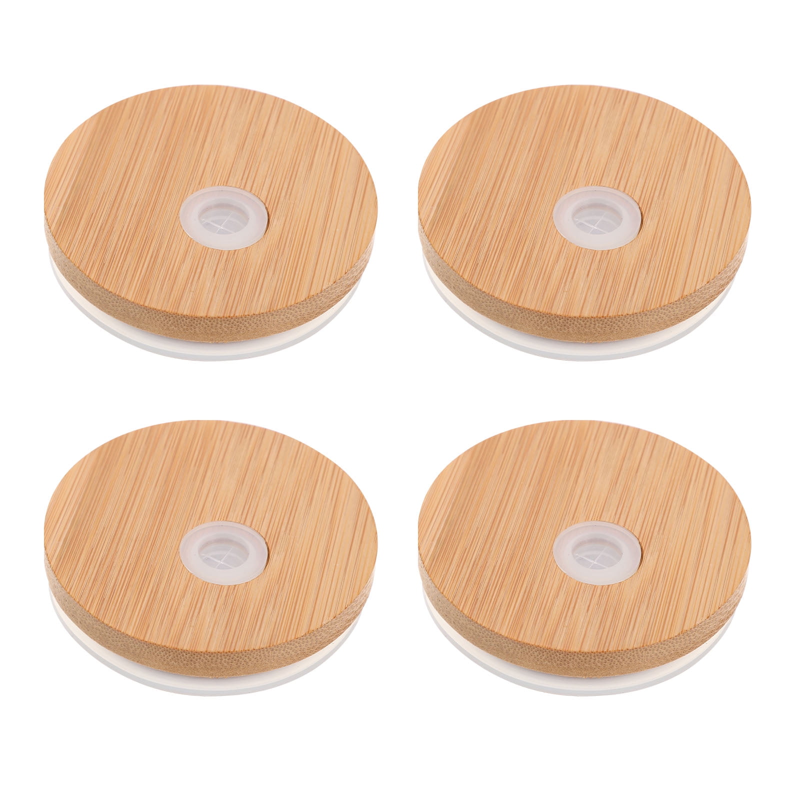 Click here for Kakowely 4pcs Mason Bottle Lids Bamboo Lids For Ma... prices
