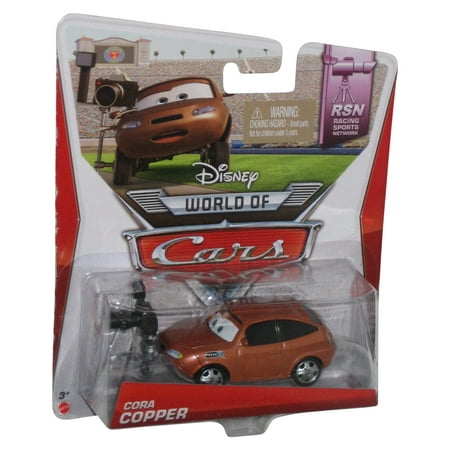 Disney Pixar Cars Cora Copper RSN Racing Sports Network Die-Cast Toy ...