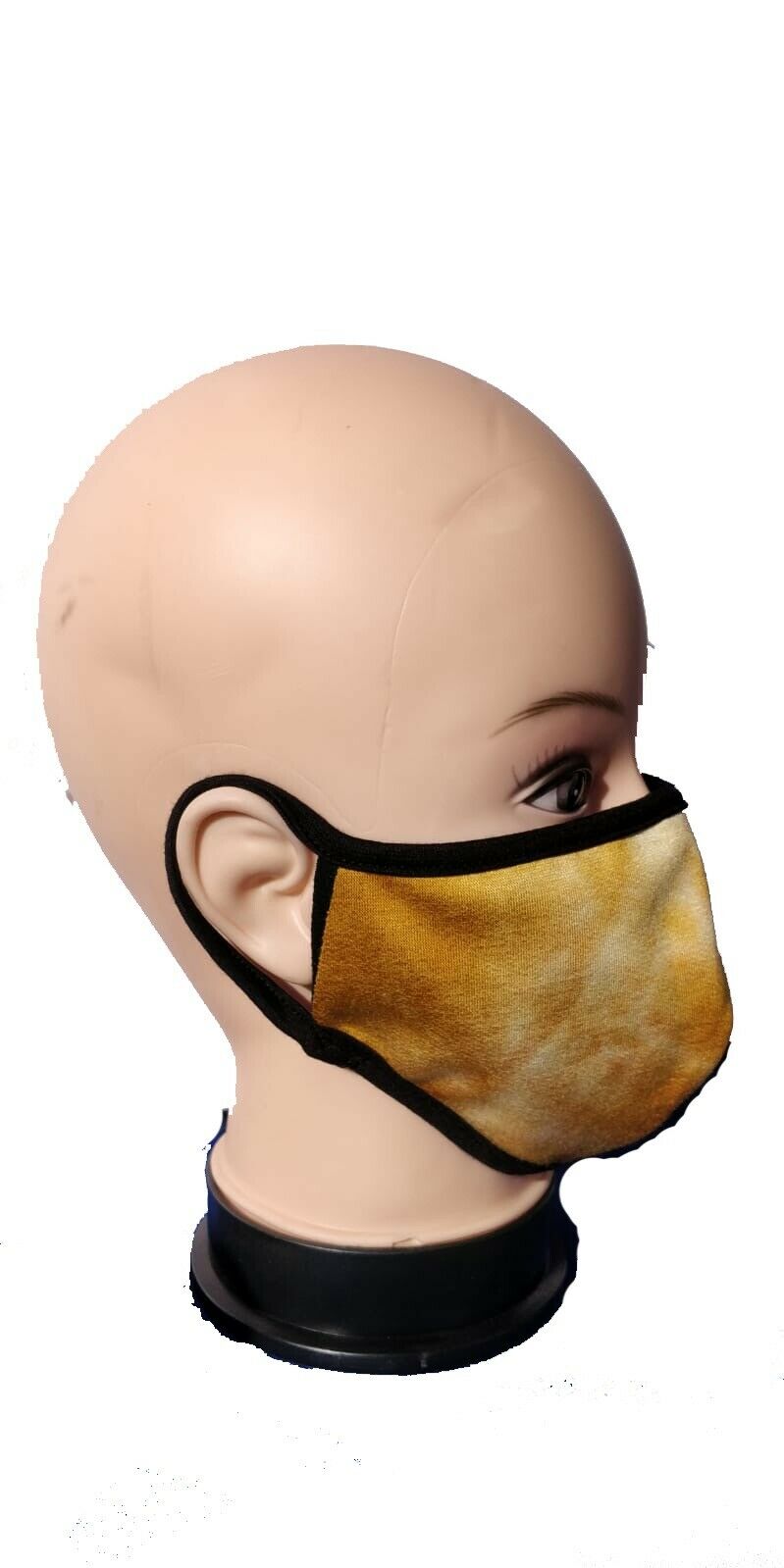 Fashion Face Mask Reusable Double Layer Masks Color Gold - Walmart.com