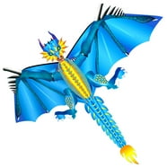 SPRING PARK Outdoor Colorful 3D Dragon Flying Kite with 100m Tail Line ...