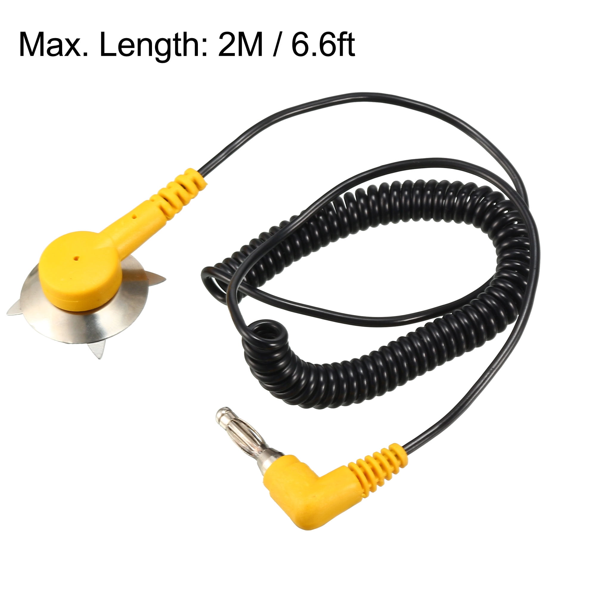 Banana Plug ESD Anti Static Mat Grounding Cord Ground Strap 2M ...
