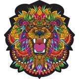 HIDDEN SHAPES PUZZLE - LION - Walmart.com