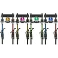 Wall Mount Bike Storage Rack Garage Bike Holder Hanger for 6 Bicycles ...
