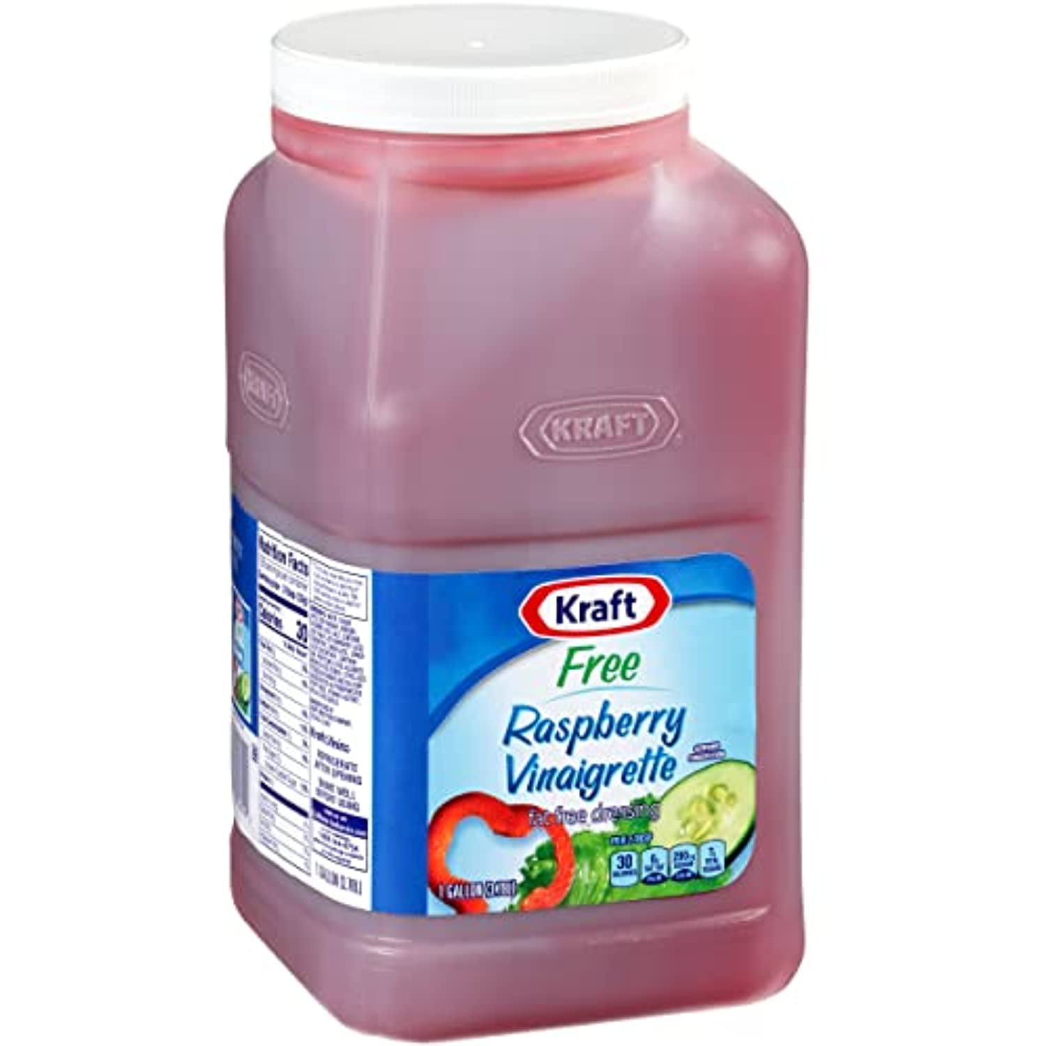Kraft Raspberry Vinaigrette Dressing (1Gal Jug) - Walmart.com