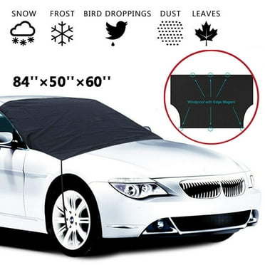 BDK FG-100 Winter Defender -Windshield Cover for Ice and Snow, Magnetic ...