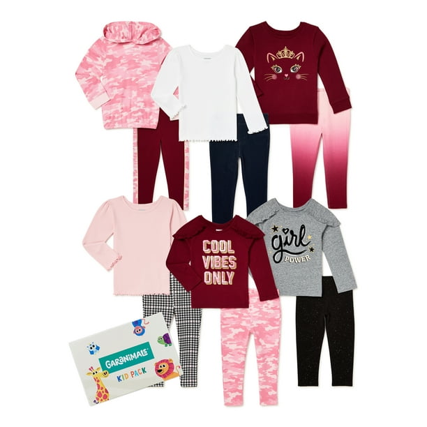 Garanimals Hooded Graphic Raglan Taper Set (Infant or Toddler), 12 ...