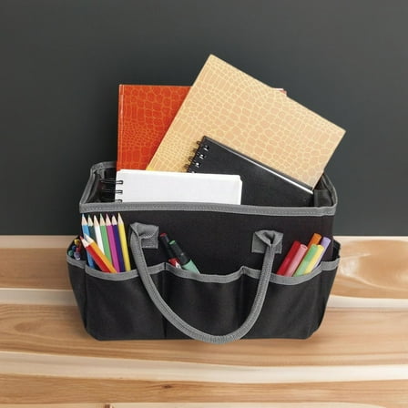 Bevtee Art Supplies Storage Organizer, 19" Collapsible Desktop Craft ...