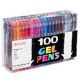 Moore: Premium Art Color Gel Pens Set of 100 pcs for Adults Coloring ...