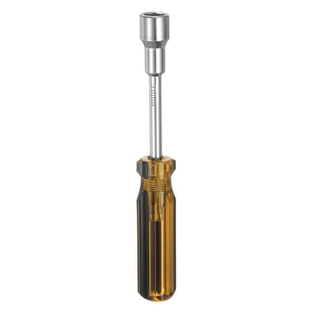 Uxcell Metric Nut Driver 5mm CR-V Non-Magnetic Tip Hollow Shafts Hex ...