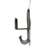 Mainstays Mesh Metal Key Rack with Mail Pocket, 3 Hooks, Silver ...