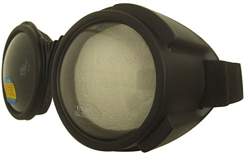 Large Round Lens Moto Goggles Motorcycle MX Vespa Jeep Scooter ...