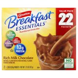 Carnation Breakfast Essentials Nutritional Powder Drink Mix, Rich Milk ...