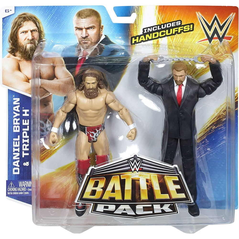 Wwe Battle Pack 2 Pack Wrestling Figures Daniel Bryan And Triple H