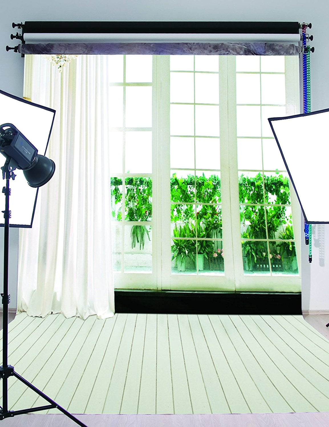 MOHome 5x7ft Window Pattern Photography Backdrop Photo Background ...