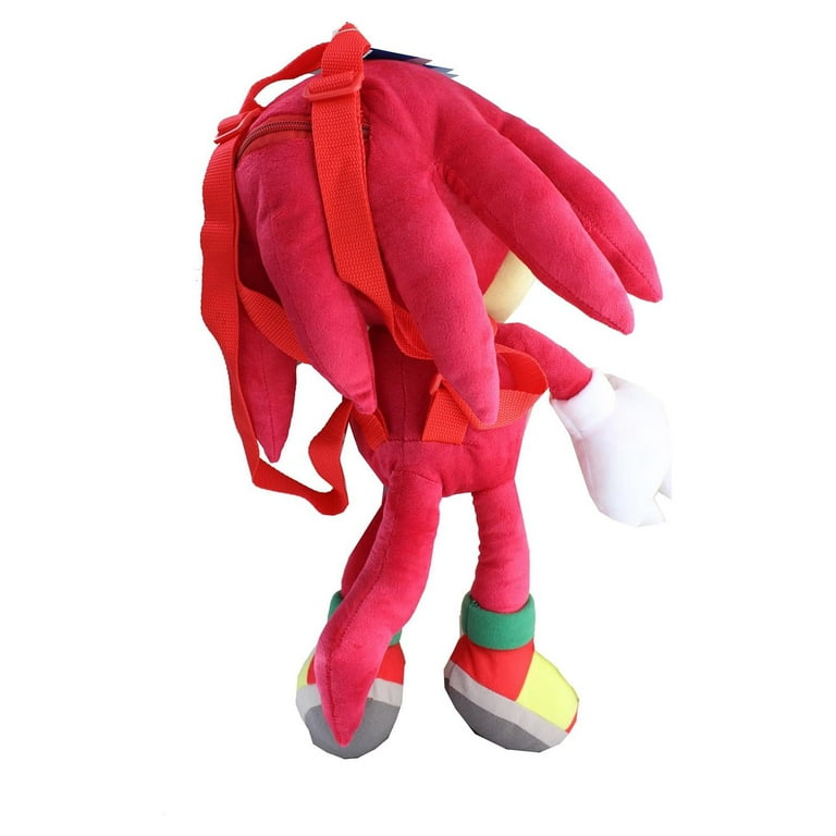 Sonic The Hedgehog Doll Plush Backpack Knuckles Red (20, 45% OFF