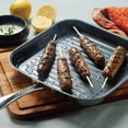 Tramontina Utsava Tri-Ply Clad 10-Inch Grill Pan with Ceramic Interior ...