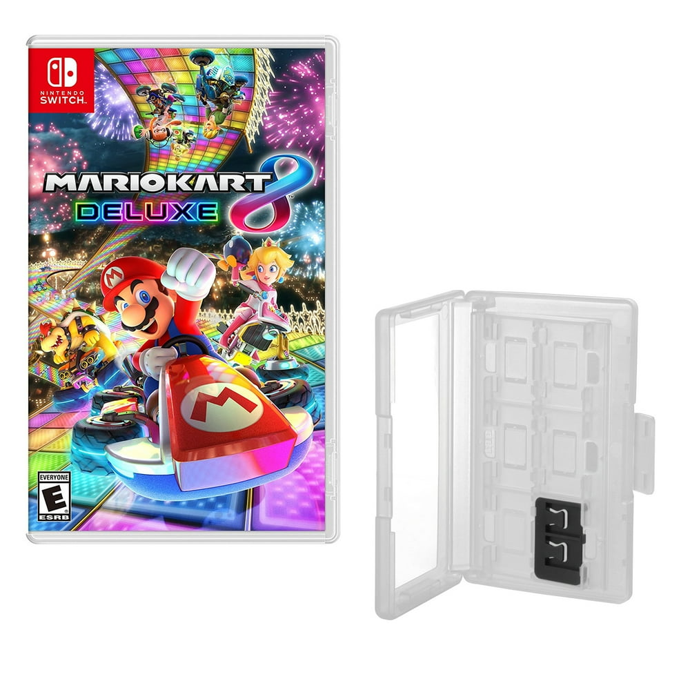 Mario Kart 8 Deluxe Game and Game Caddy - Walmart.com - Walmart.com