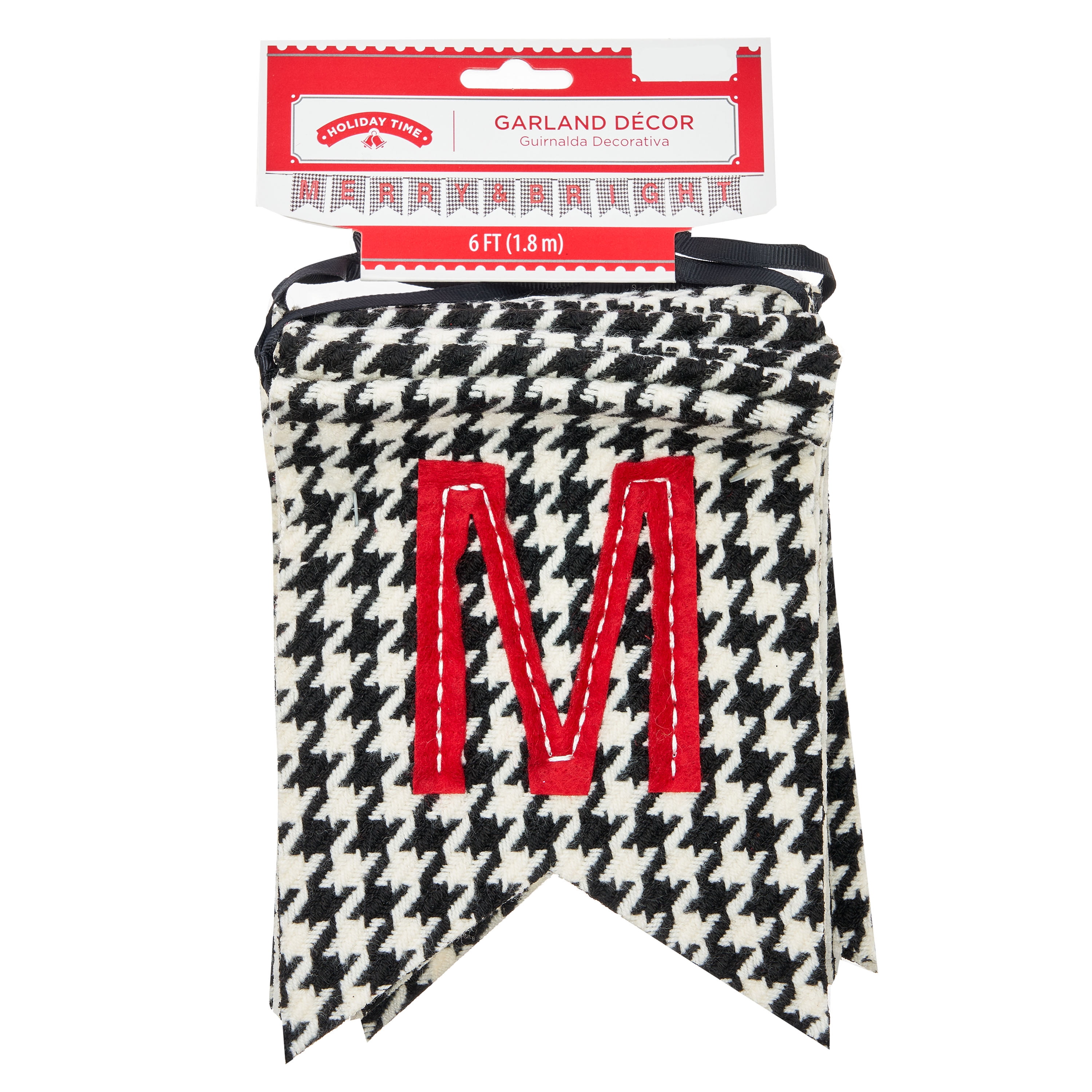 Sculpting & Forming Craft Supplies & Tools Merry Christmas Houndstooth ...