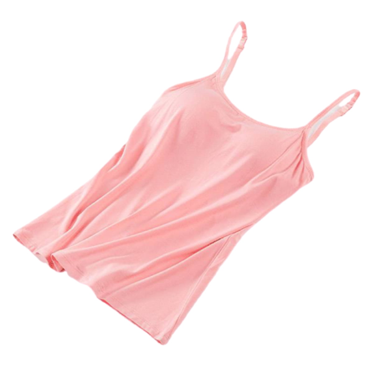 Pretty Comy Women Padded Bra Camisole Top Vest Female Camisole With