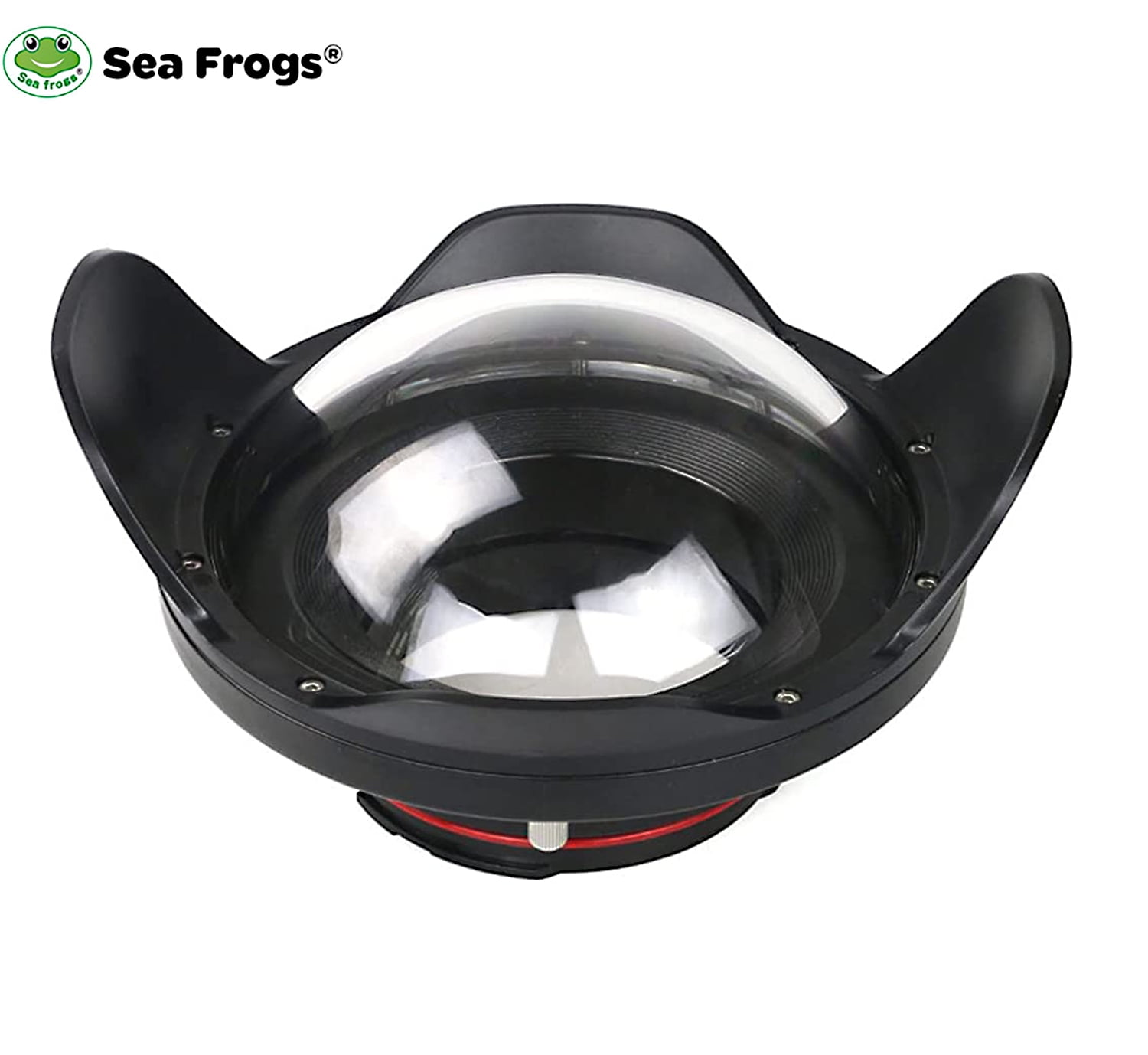 Seafrogs WA-005-B Optical Acrylic 40M/132FT 6" inch Wide Angle Dome ...