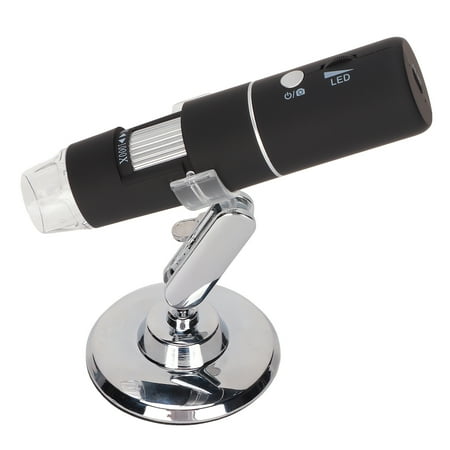 Digital Microscope, 50X-1000X Black Portable Handheld Microscopes 1080P ...