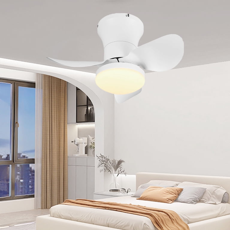 Small Outdoor Ceiling Fans Remote Outdoor Ceiling Fan LED, 55W,