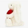 Jellycat Bashful Bunny With Red Heart Stuffed Animal,Plush Toy with Fluffy Soft Ears ,Endless ...