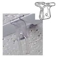 Store Fixtures Direct A-CGC, 3/16" Plastic Ceiling Grid Hardware Clips ...