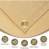 LOVE STORY Custom Size 3'x14' Sand Sun Shade Cloth with Grommets ...