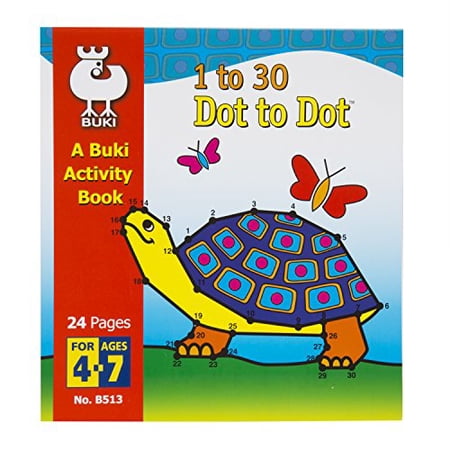 Buki Activity Book 1 to 30 Dot to Dot - Walmart.ca